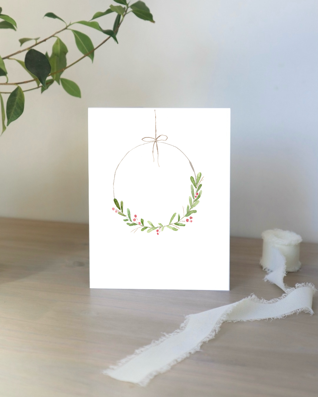 Wreath Card – Steadfast Brush